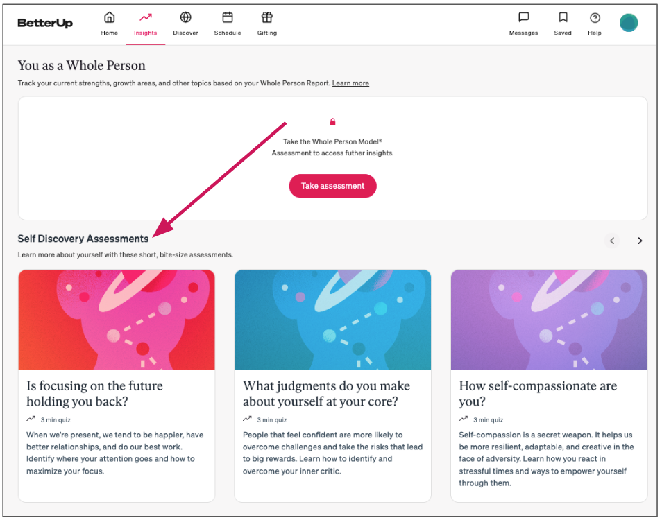 Assessments – BetterUp